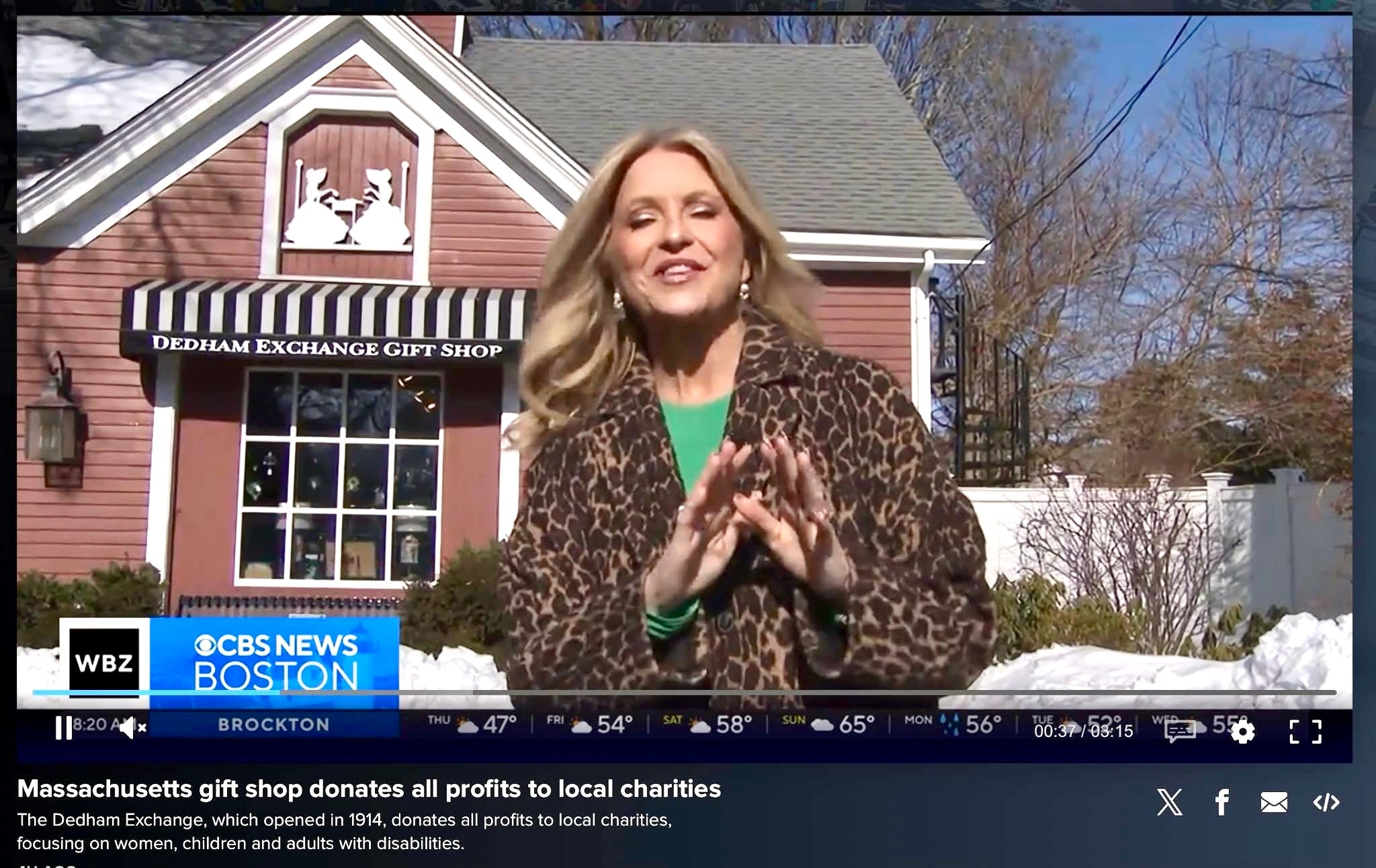 Dedham Exchange Featured on WBZ CBS News Boston!