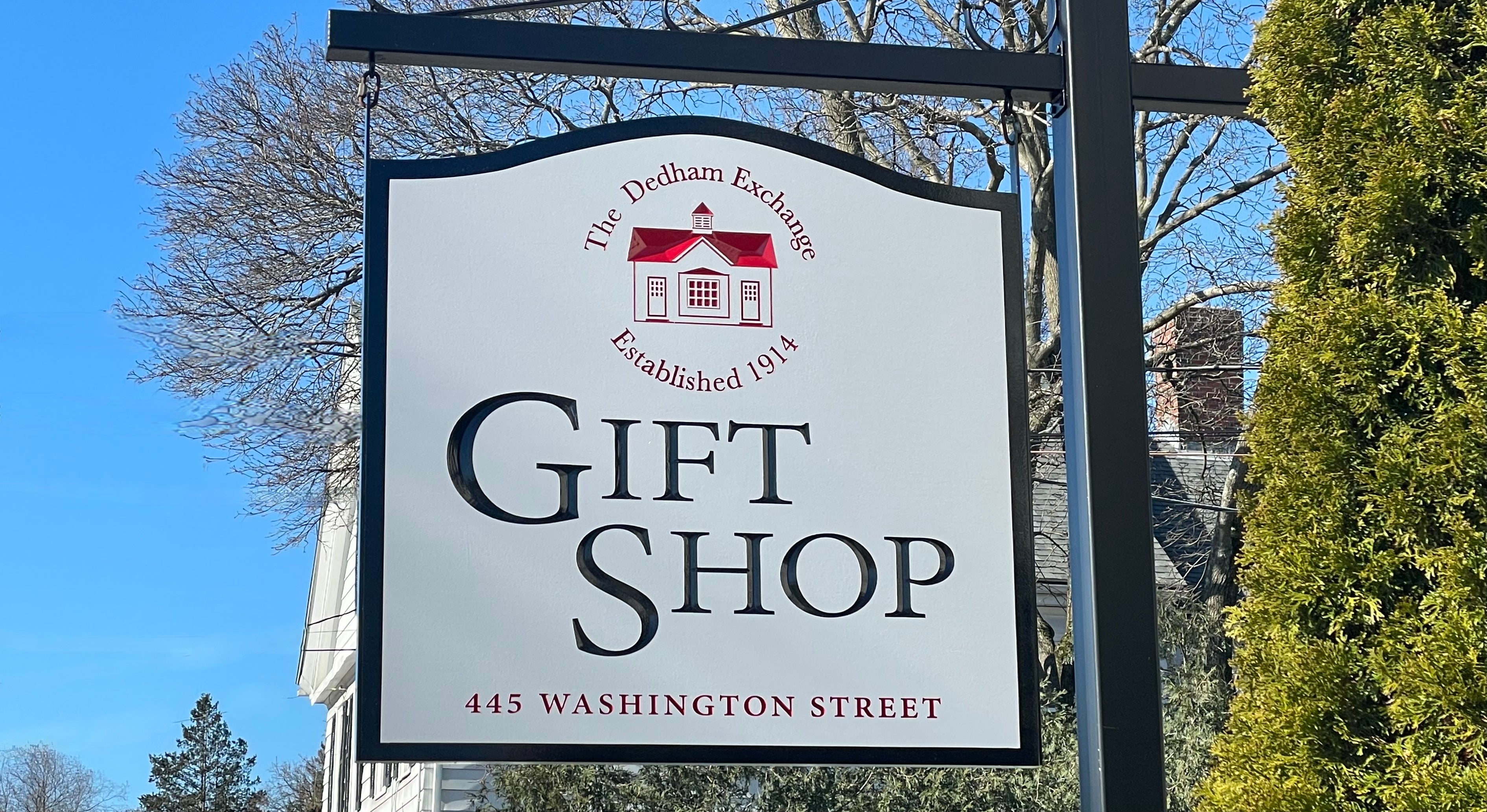 Check Out Our New Sign! – Dedham Exchange