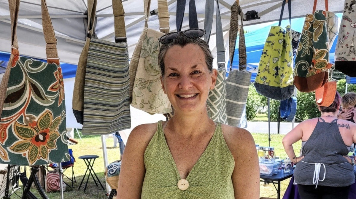 Jennifer Moran is our featured artist for July – Dedham Exchange